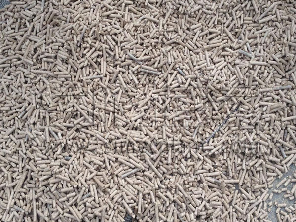 Madagascar Raw Material Wood Pelleting Test